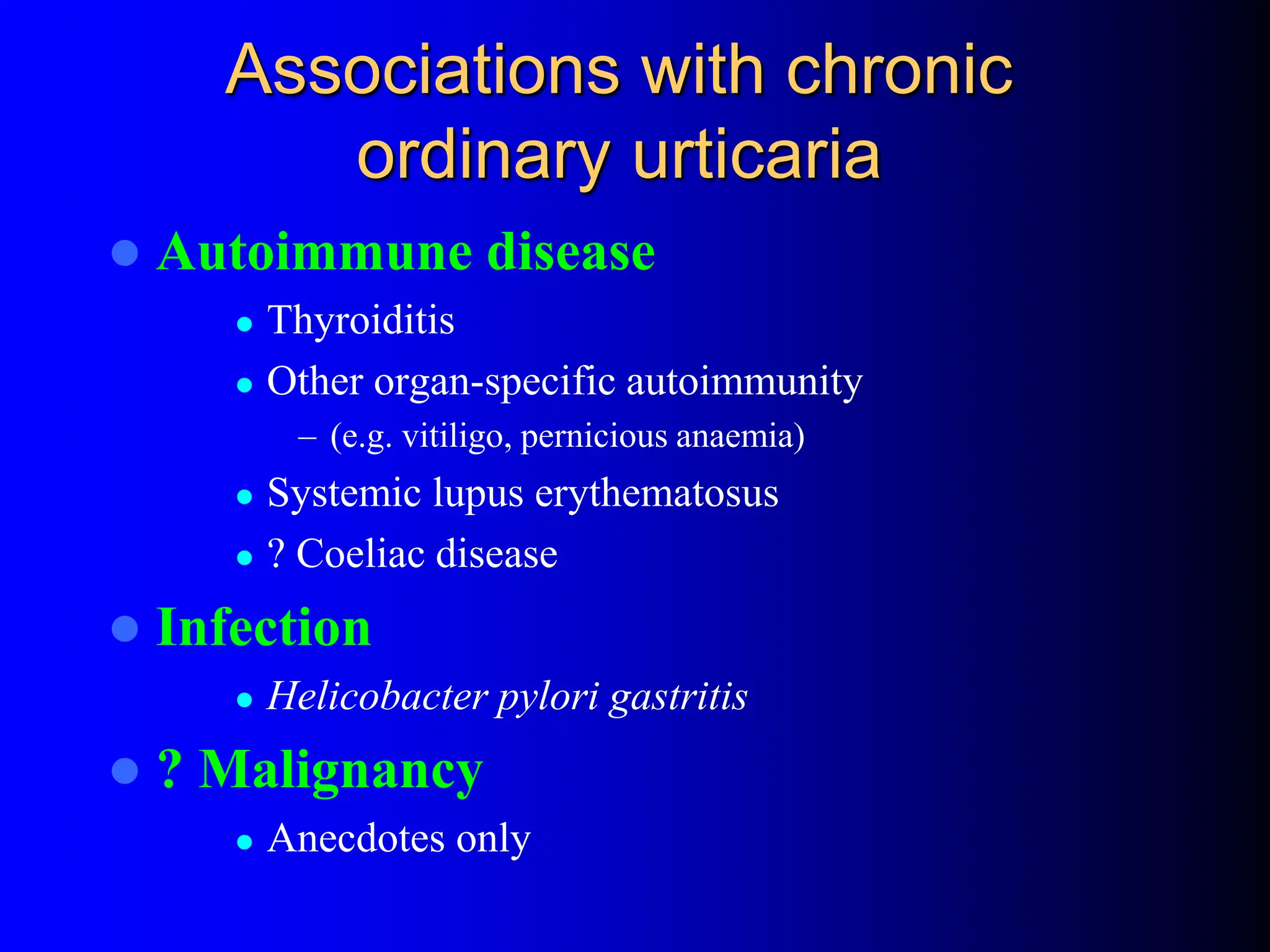 urticaria.ppt Dermatology Skin conditions Allergy | PPT
