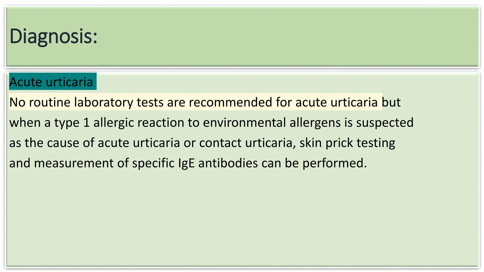 Urticaria ,types and management bolognia .pptx