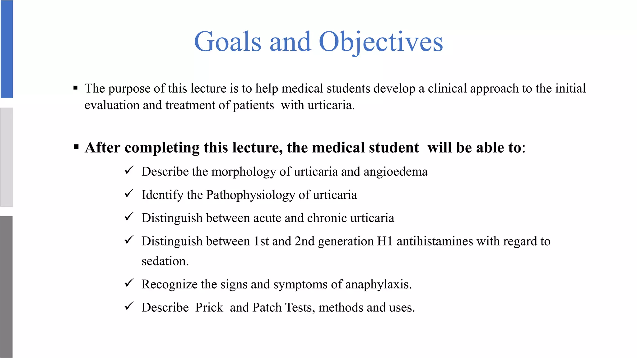 urticaria and skin allergy tests.pptx
