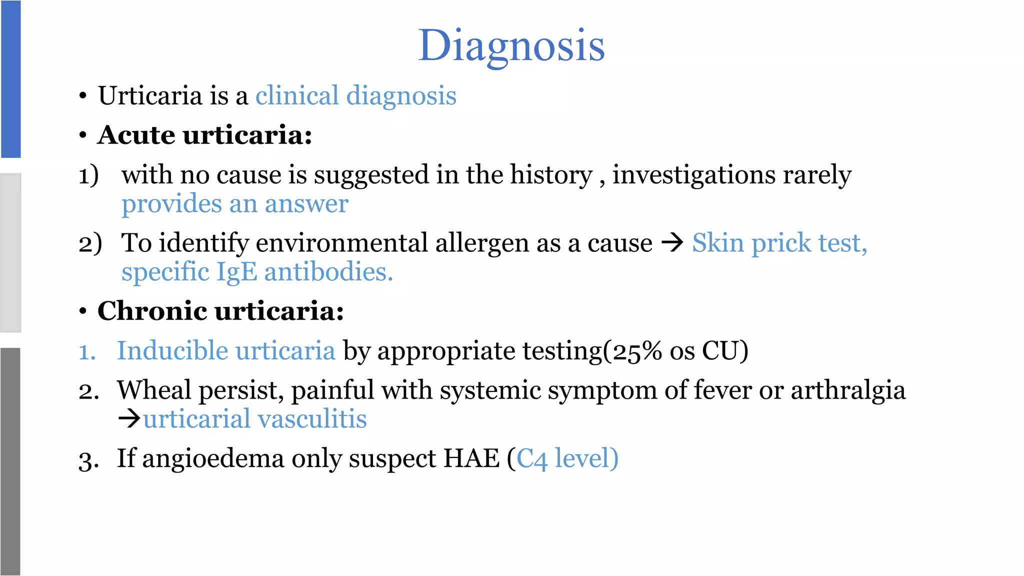 urticaria and skin allergy tests.pptx