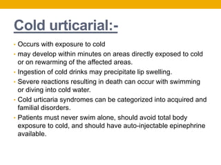 Urticaria, Angioedema, and Anaphylaxis.pptx