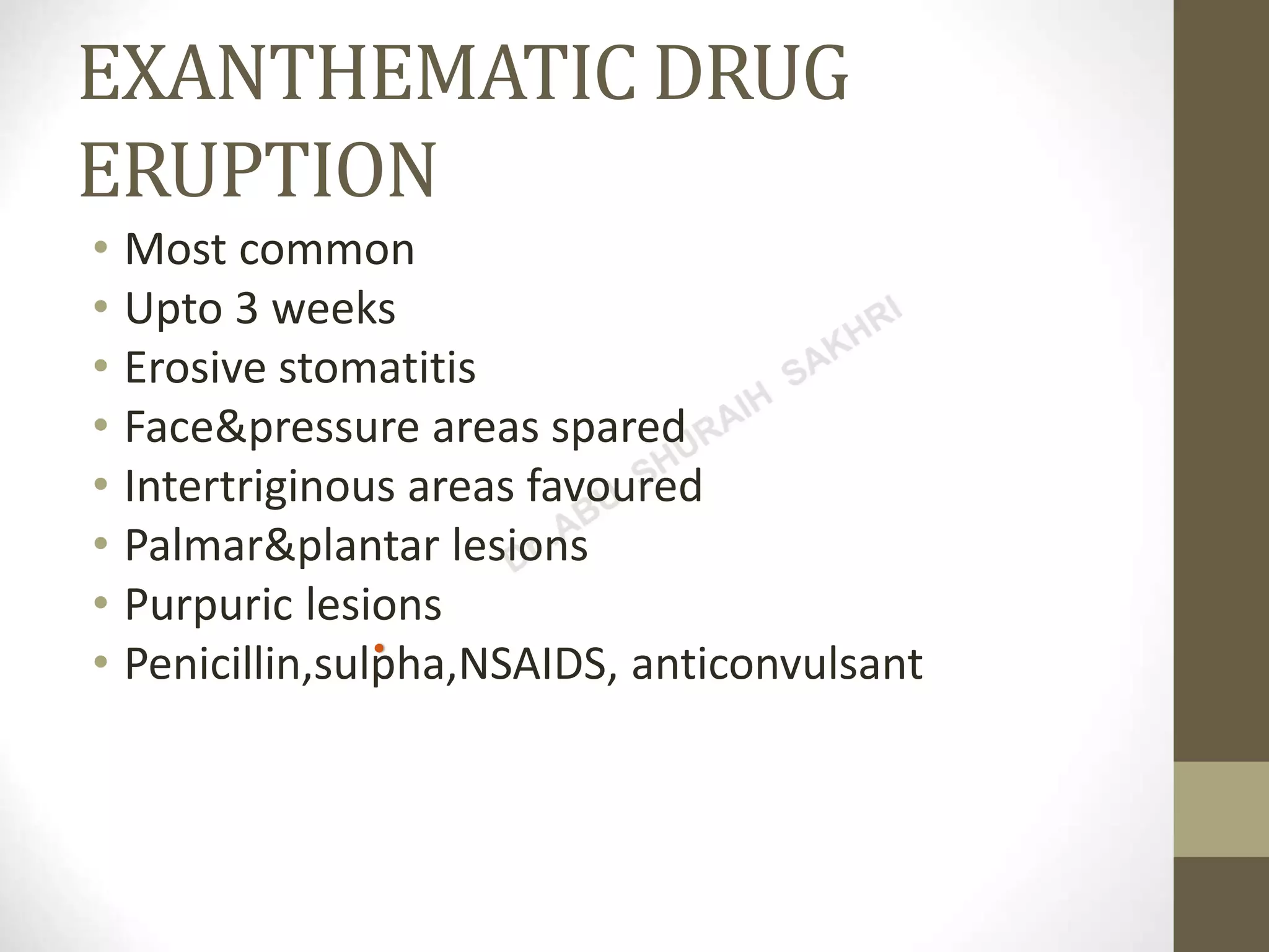 Urticaria and drug eruptions | PPT