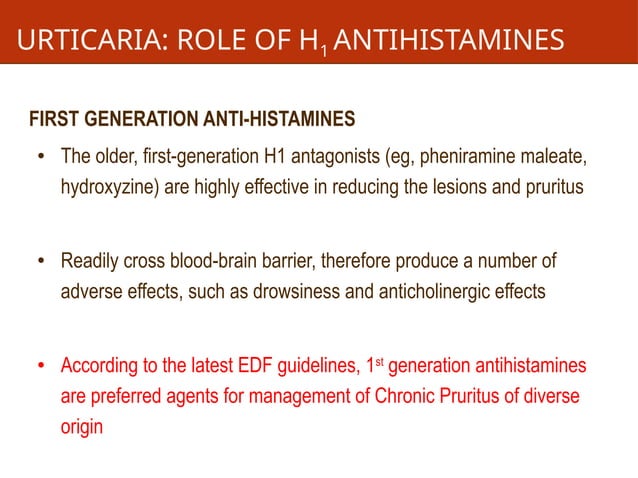 URTICARIA_Management.pptx- for dermatologists | PPTX