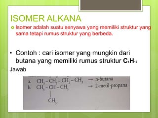 Isomer alkana | PPT