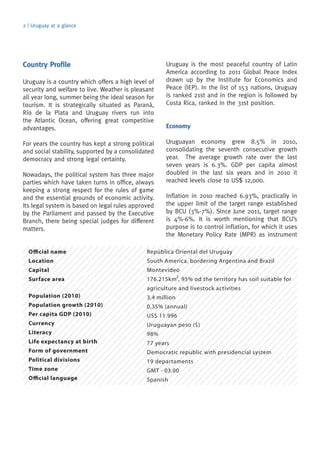 Uruguay at-a-glance | PDF