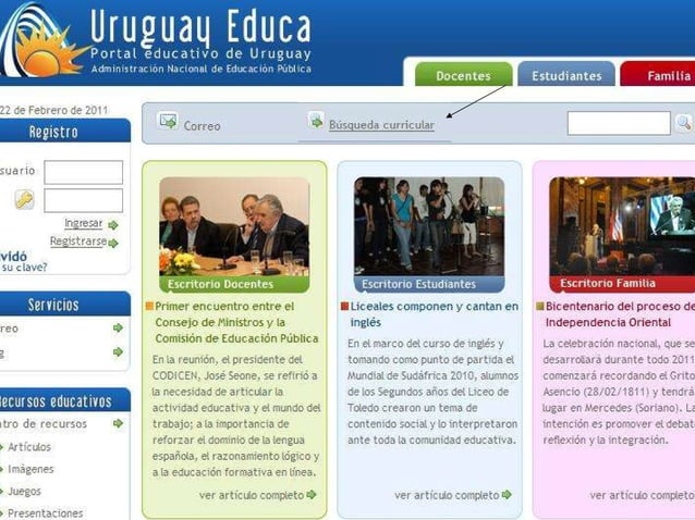 Portal Educativo Uruguay Educa | PPT