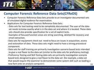 Digital Forensics by William C. Barker (NIST) | PPTX