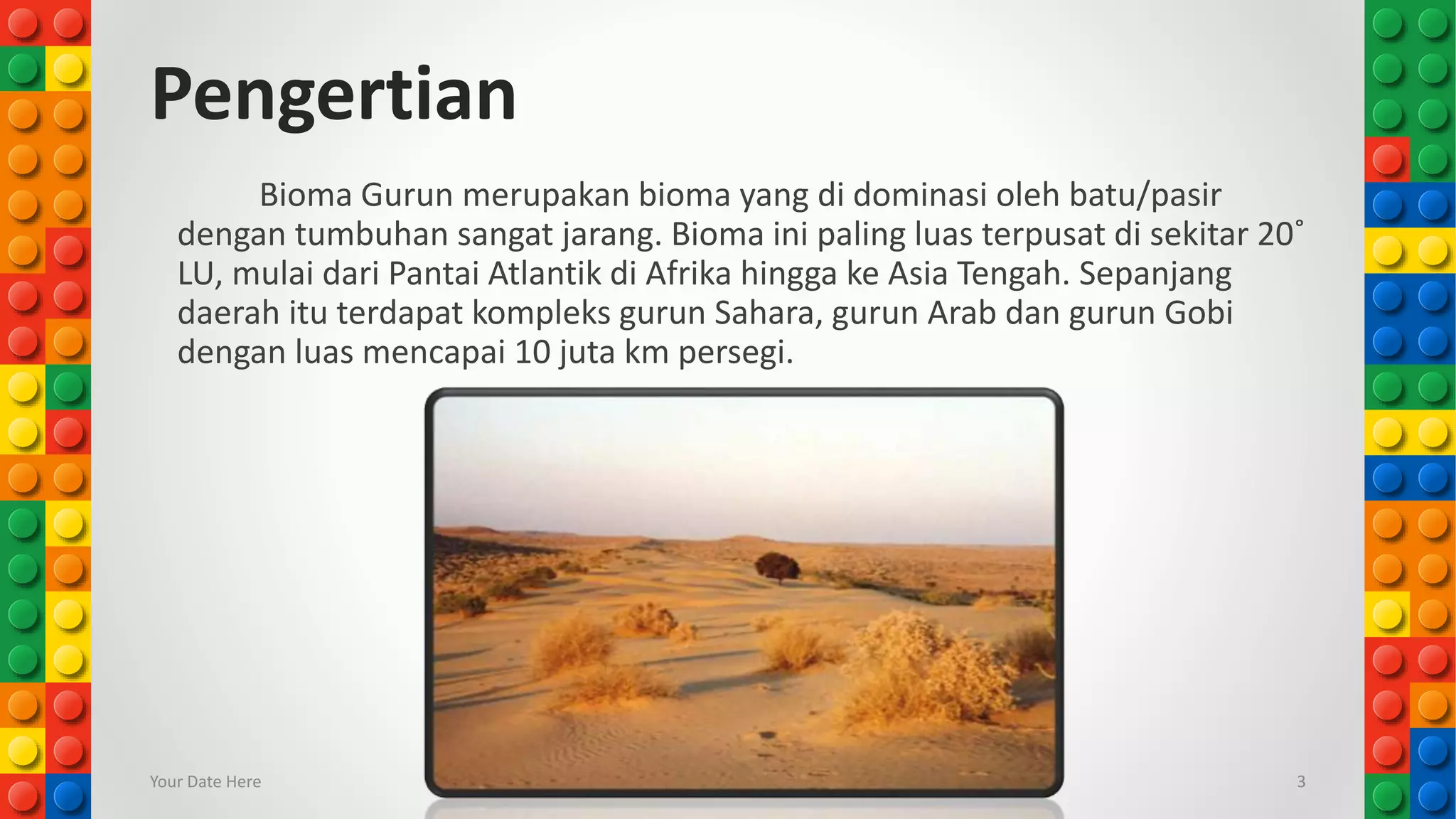 BIoma Gurun, Padang Rumput, dan Sabana (Geografi) | PPTX