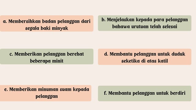 Prosidur urutan badan spa therapy slide level 3 C03 | PDF