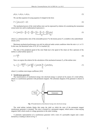 MATHEMATICAL MODEL OF WIND TURBINE IN GRID-OFF SYSTEM | PDF
