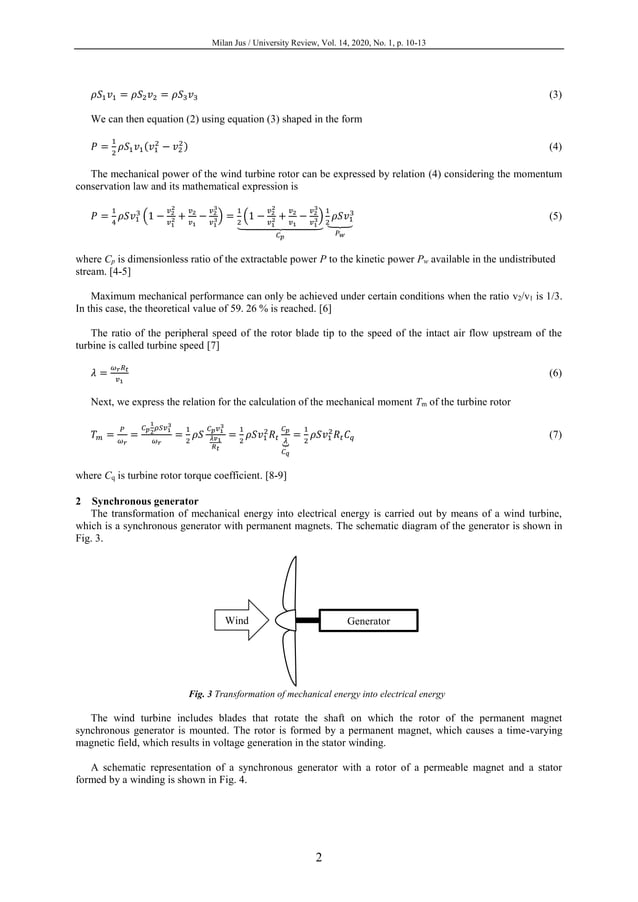 MATHEMATICAL MODEL OF WIND TURBINE IN GRID-OFF SYSTEM | PDF