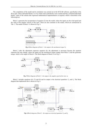 SIMULATION OF A MATHEMATICAL MODEL OF A WIND TURBINE | PDF