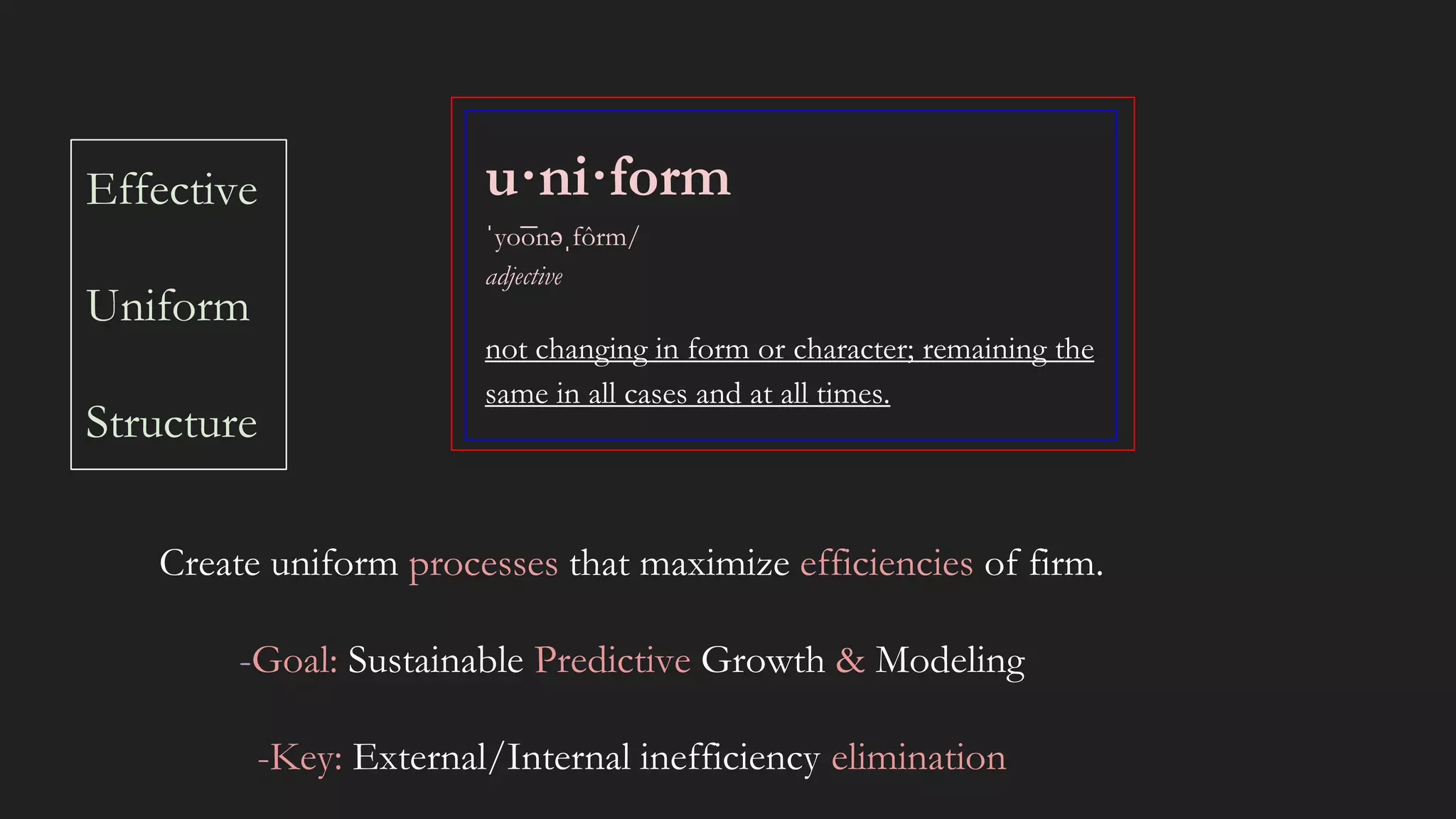Uniform Relationship Values (URV) | PPT