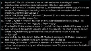 JOURNAL CLUB: The effect of two types chewing gum containing casein ...