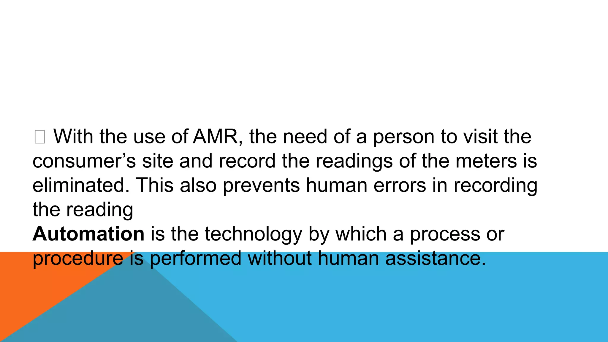 Automatic Energy Meter Reading Ppt