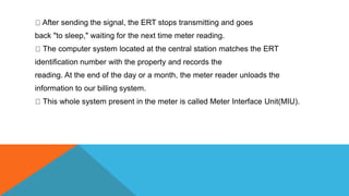Automatic energy meter reading | PPT