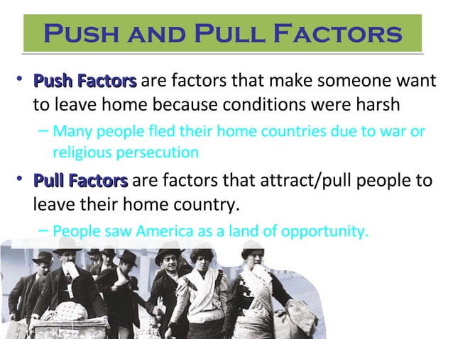 Us.1.Immigration And Urbanization Section 1 | PPT