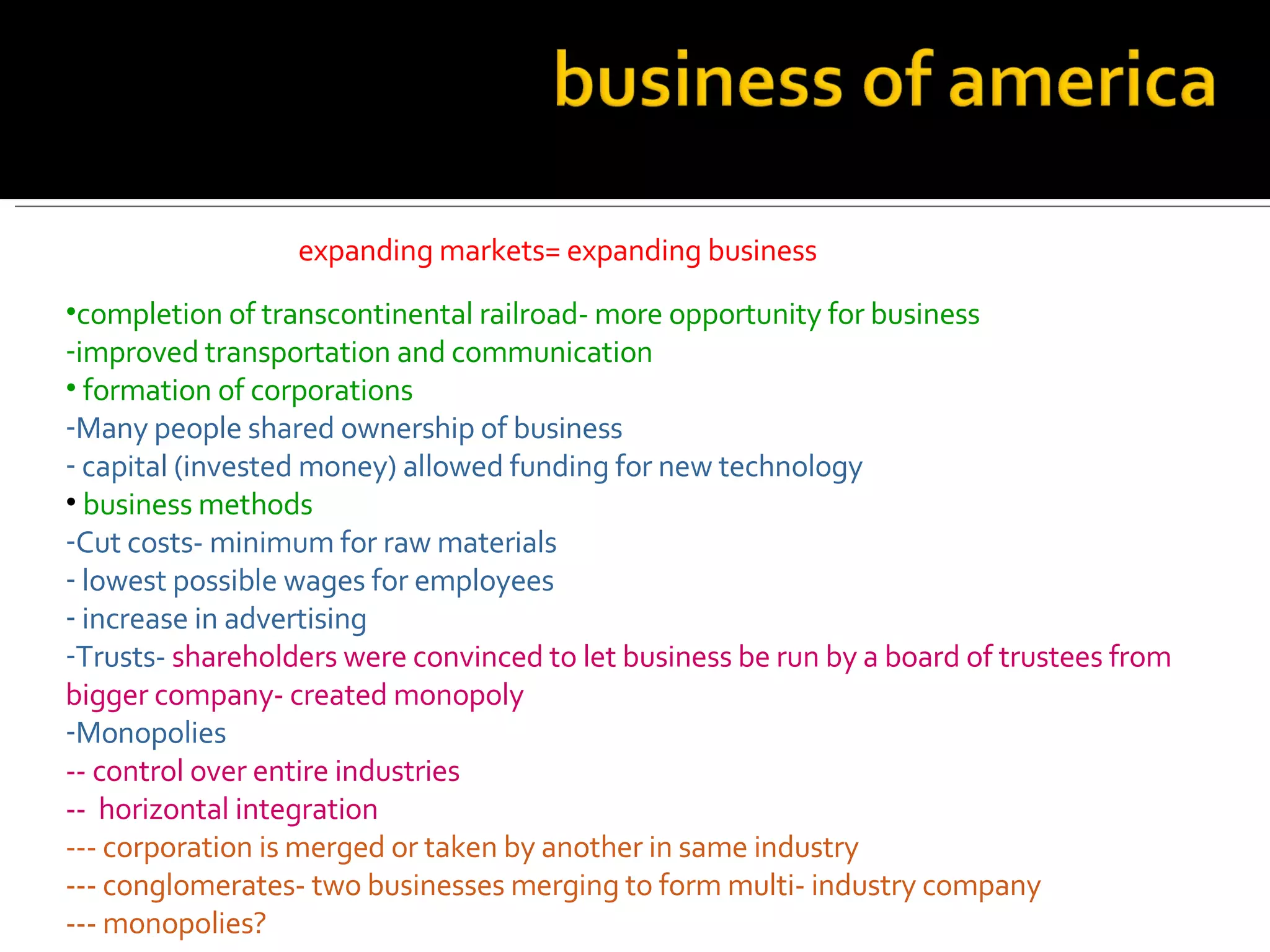 Us.1.Triumph Of American Industry | PPT