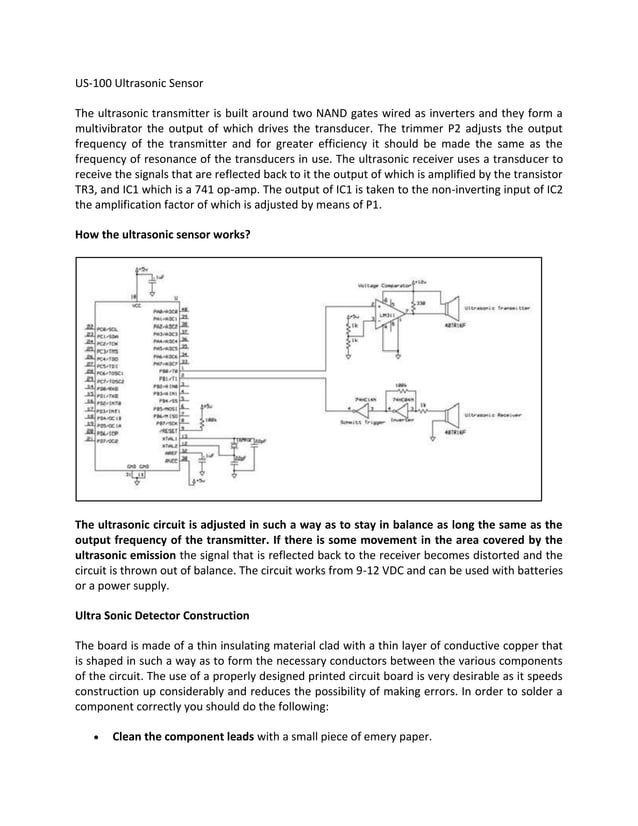 US-100 schematic diagram | DOCX