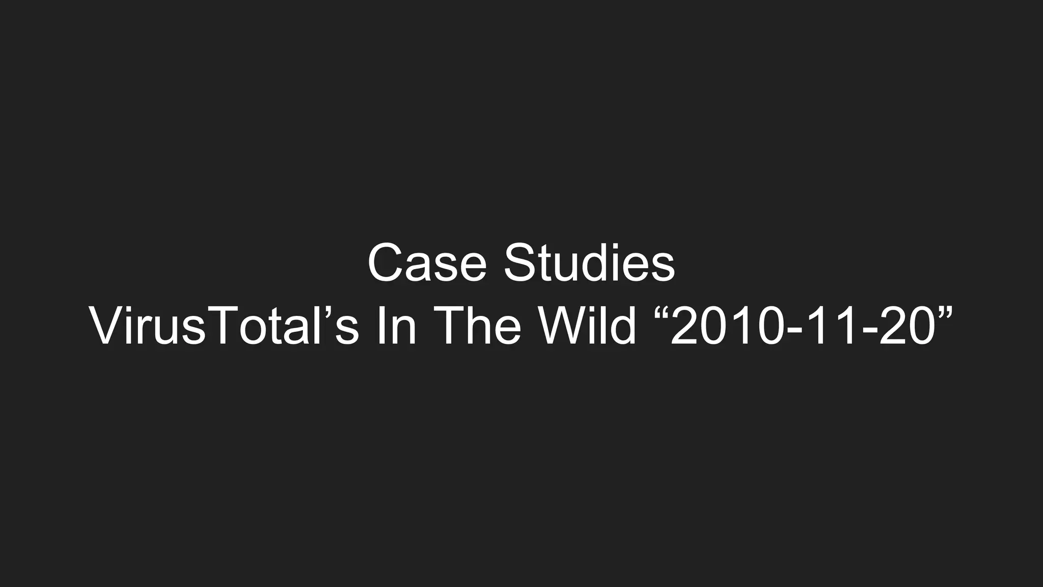 IoT Malware: Comprehensive Survey, Analysis Framework and Case Studies ...