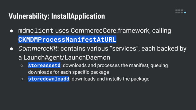 A Deep Dive into macOS MDM (and How it can be Compromised) | PPT