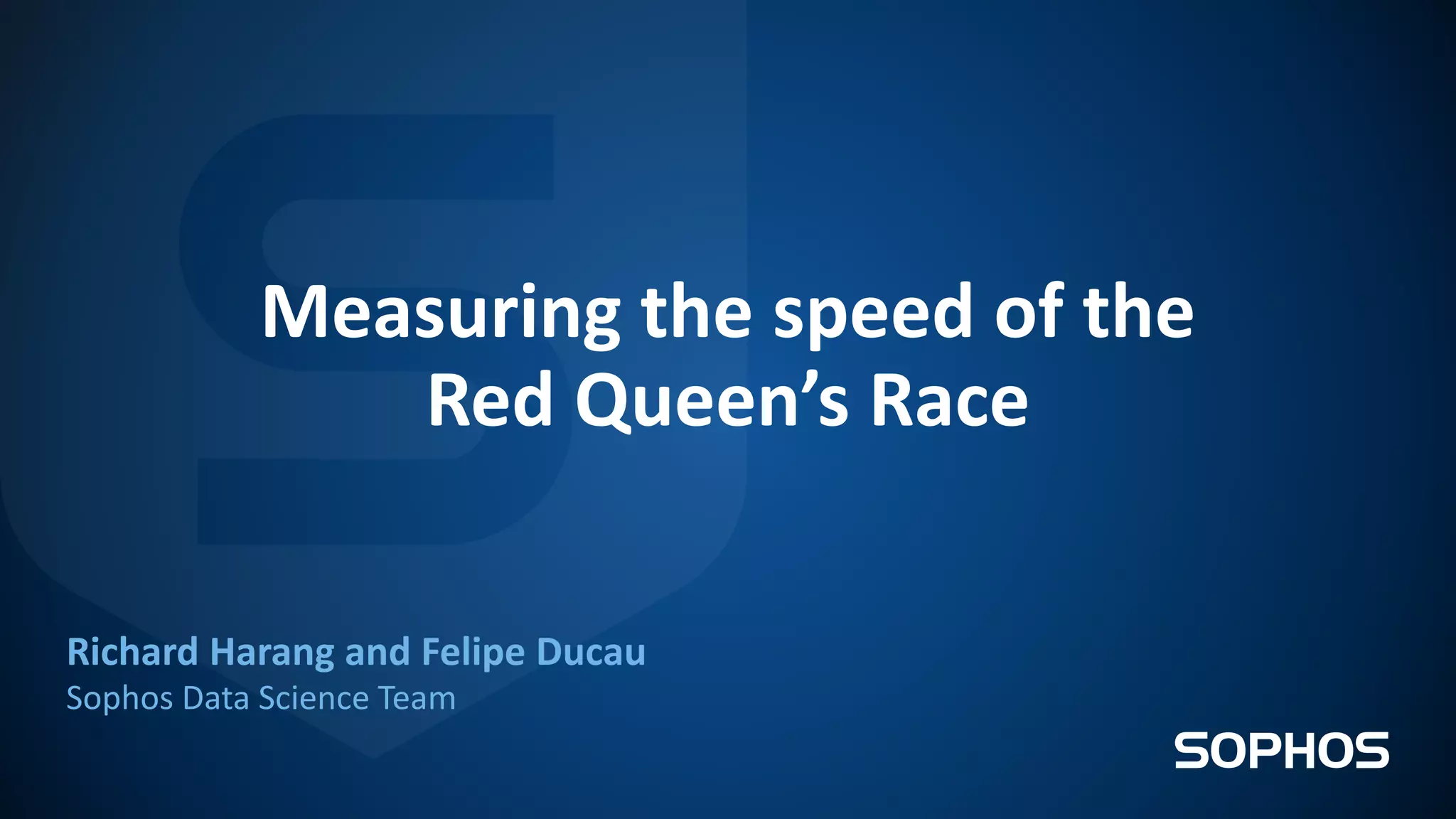 Measuring the Speed of the Red Queen's Race; Adaption and Evasion in ...