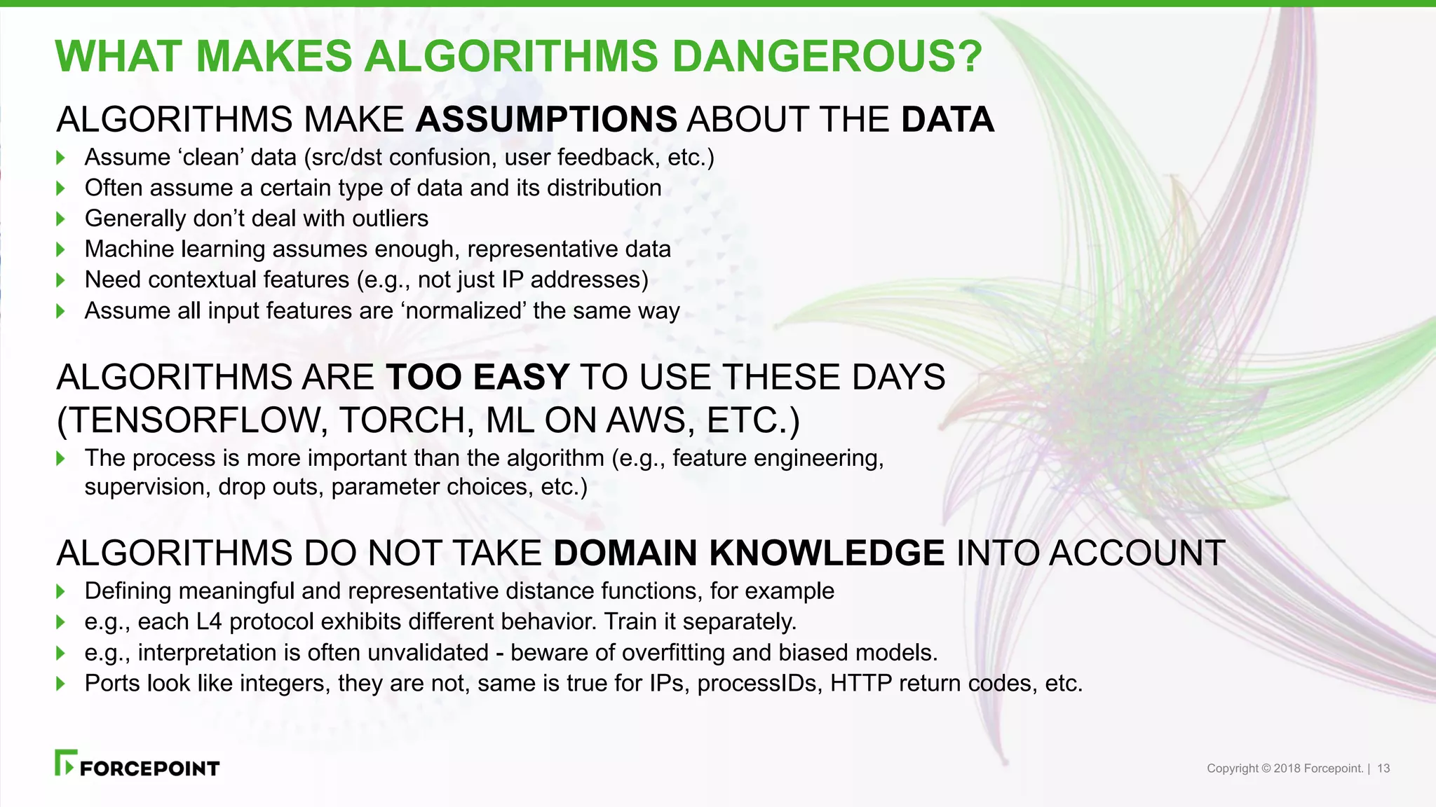 AI & ML in Cyber Security - Why Algorithms are Dangerous | PPT