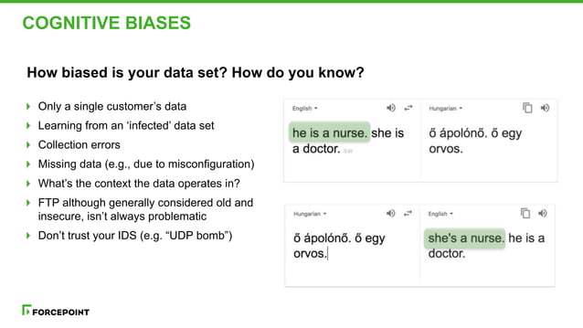 AI & ML in Cyber Security - Why Algorithms are Dangerous | PPT