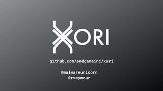 Finding Xori: Malware Analysis Triage with Automated Disassembly | PDF