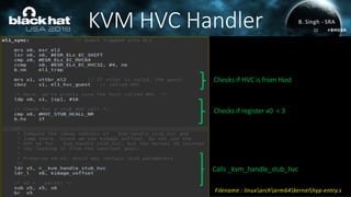 Back to the Future: A Radical Insecure Design of KVM on ARM | PPT