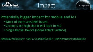 Back to the Future: A Radical Insecure Design of KVM on ARM | PPT