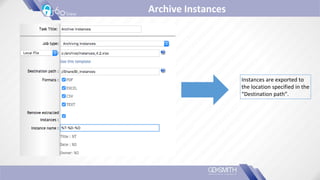 Business Objects Archiving with 360Suite | PDF