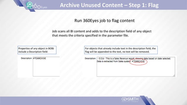 Business Objects Archiving with 360Suite | PDF | Databases | Computer Software and Applications