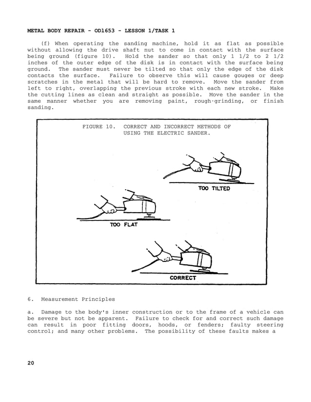 Us army-mechanic-metal-auto-body-repair | PDF