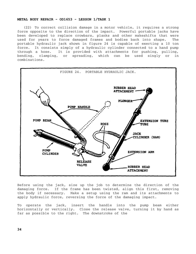 Us army-mechanic-metal-auto-body-repair | PDF