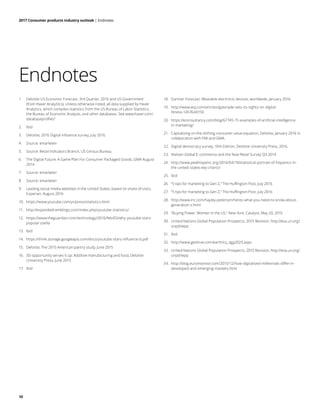 2017 Consumer Products Industry Outlook by DELOITTE | PDF | Economy ...