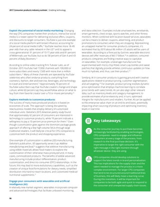 2017 Consumer Products Industry Outlook by DELOITTE | PDF