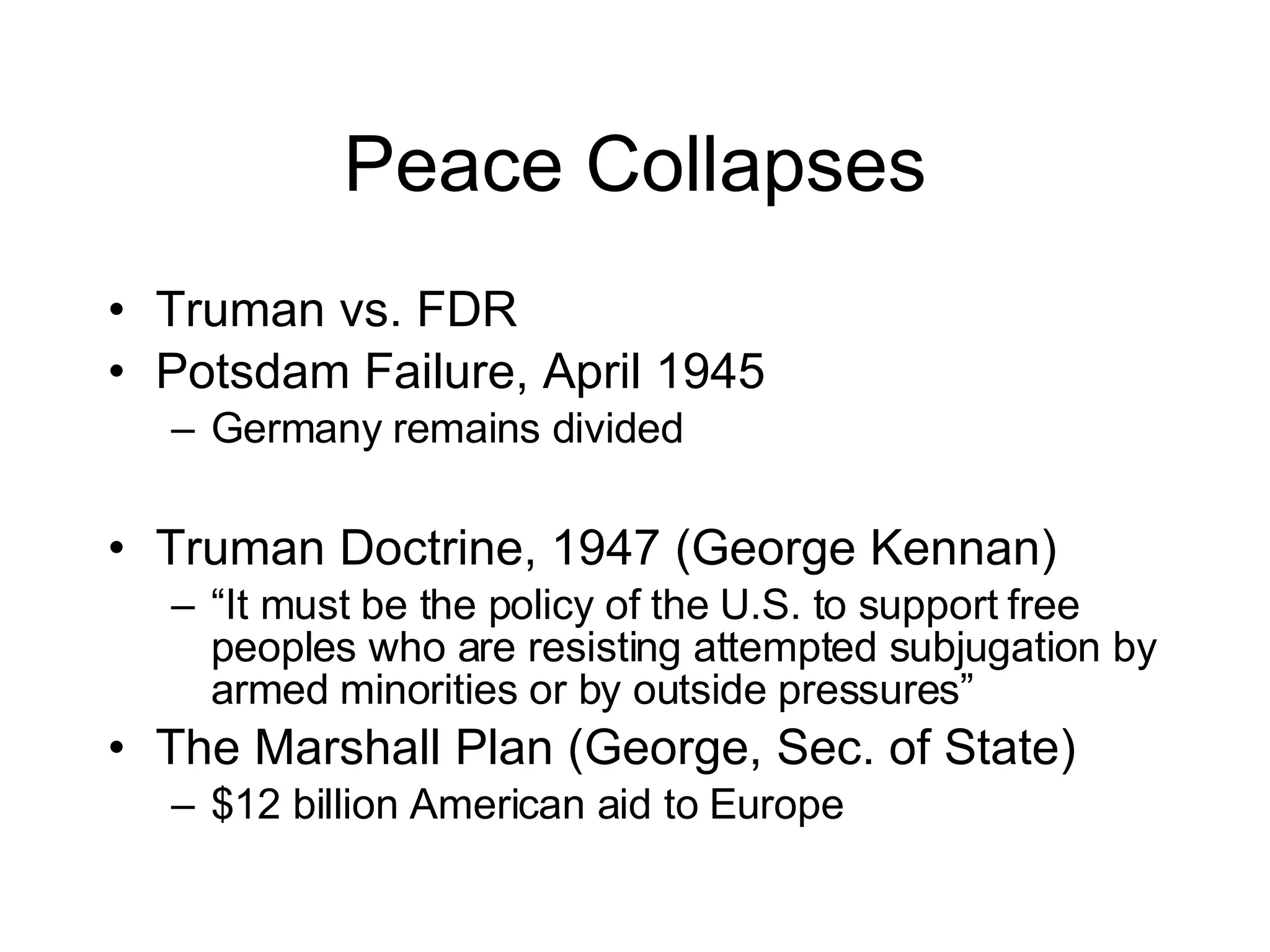 Cold War | PPT