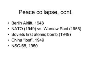 Cold War | PPT
