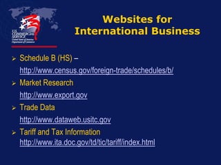 Us dept.-of-commerce-presentation | PPT