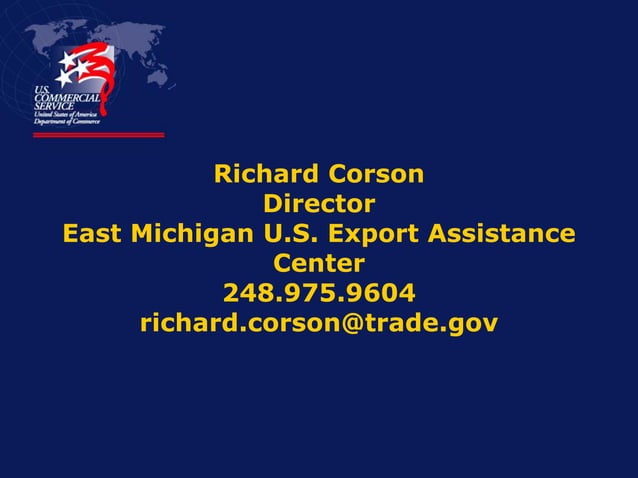 Us dept.-of-commerce-presentation | PPT