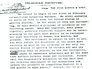 US Enters WWI and Treaty of Versailles | PPT