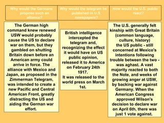 US Enters WWI and Treaty of Versailles | PPT