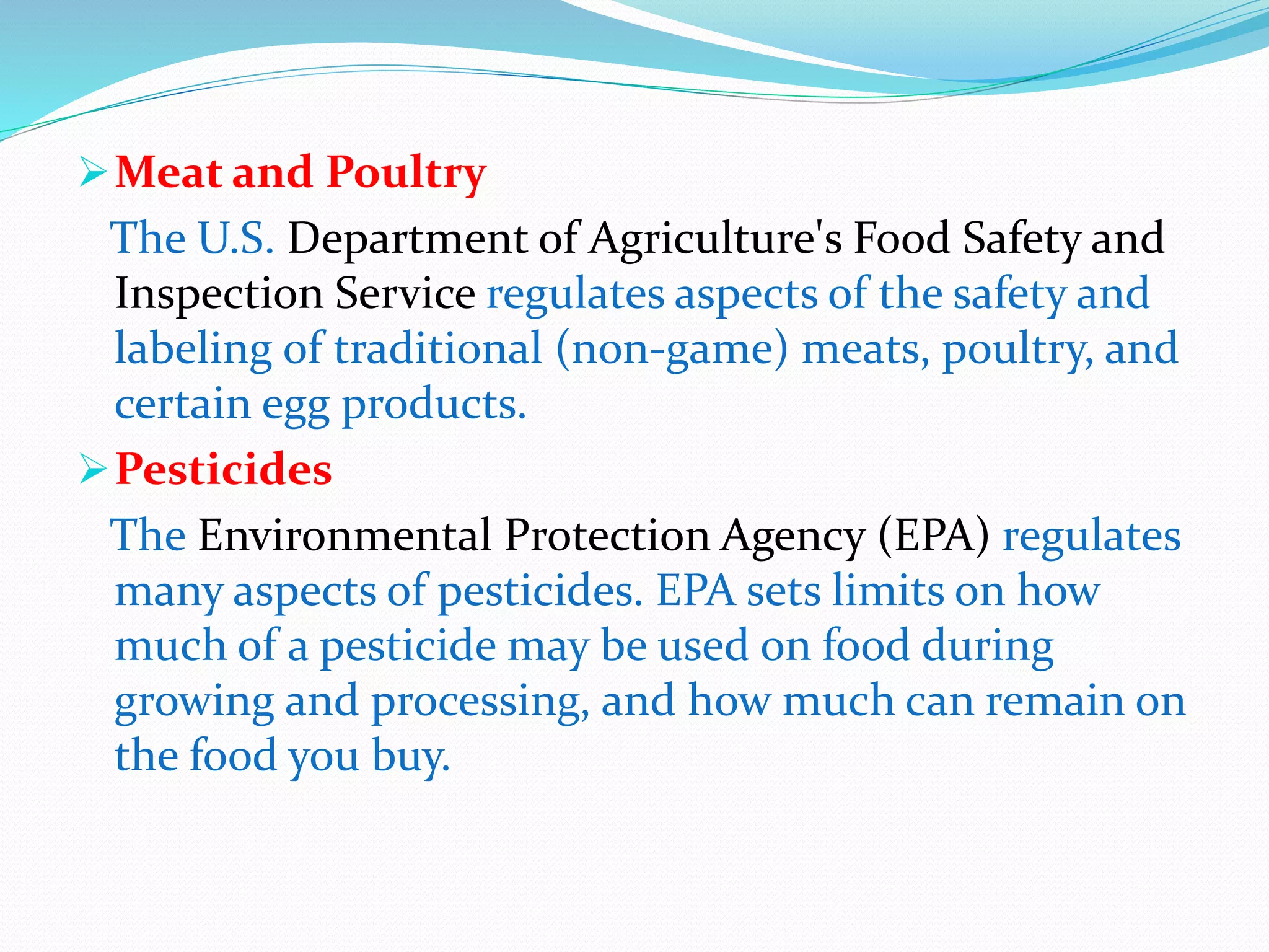 US - FDA Regulatory Agency Overview. | PPTX