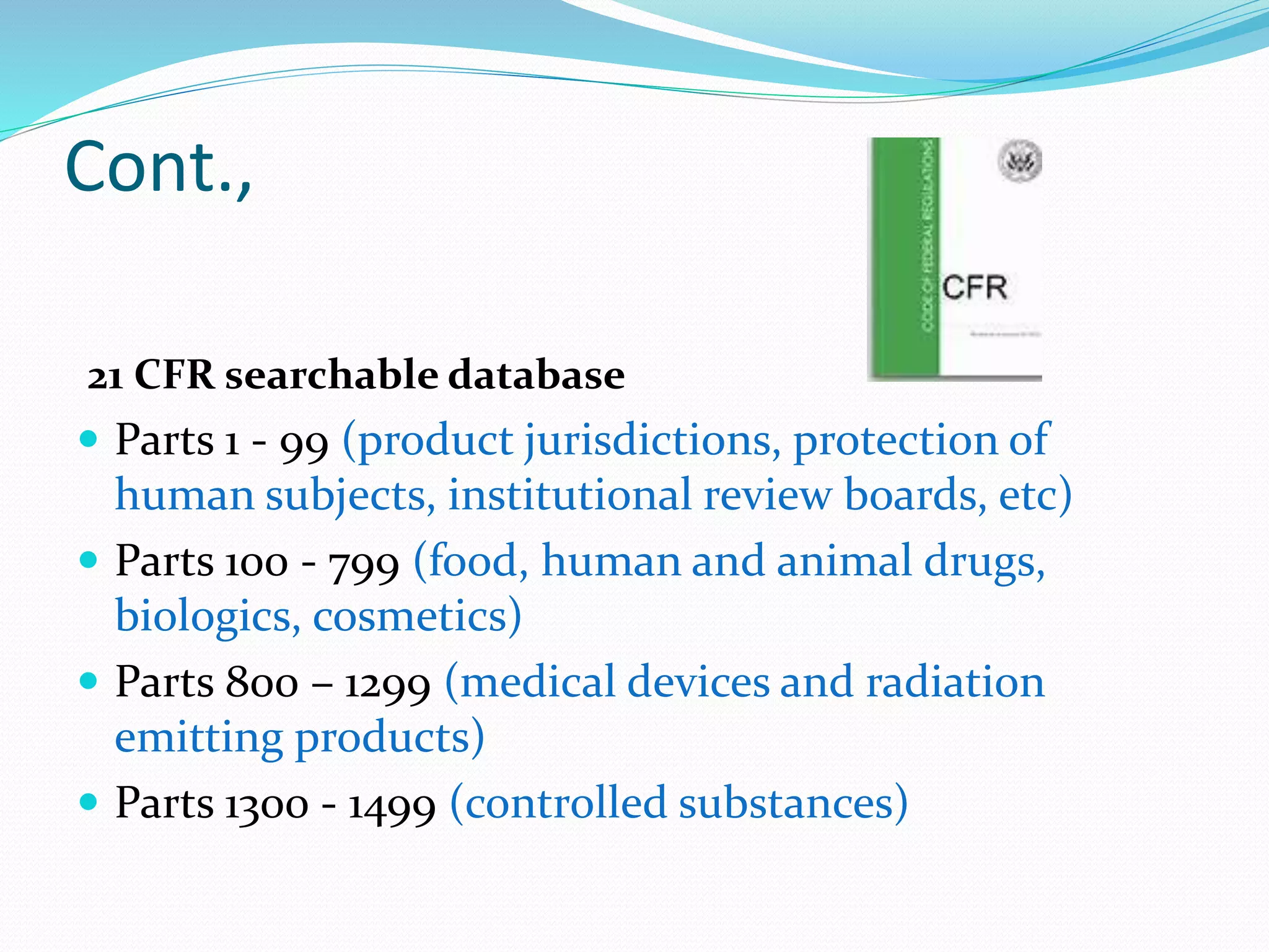 US - FDA Regulatory Agency Overview. | PPTX | Pharmaceutical Industry ...