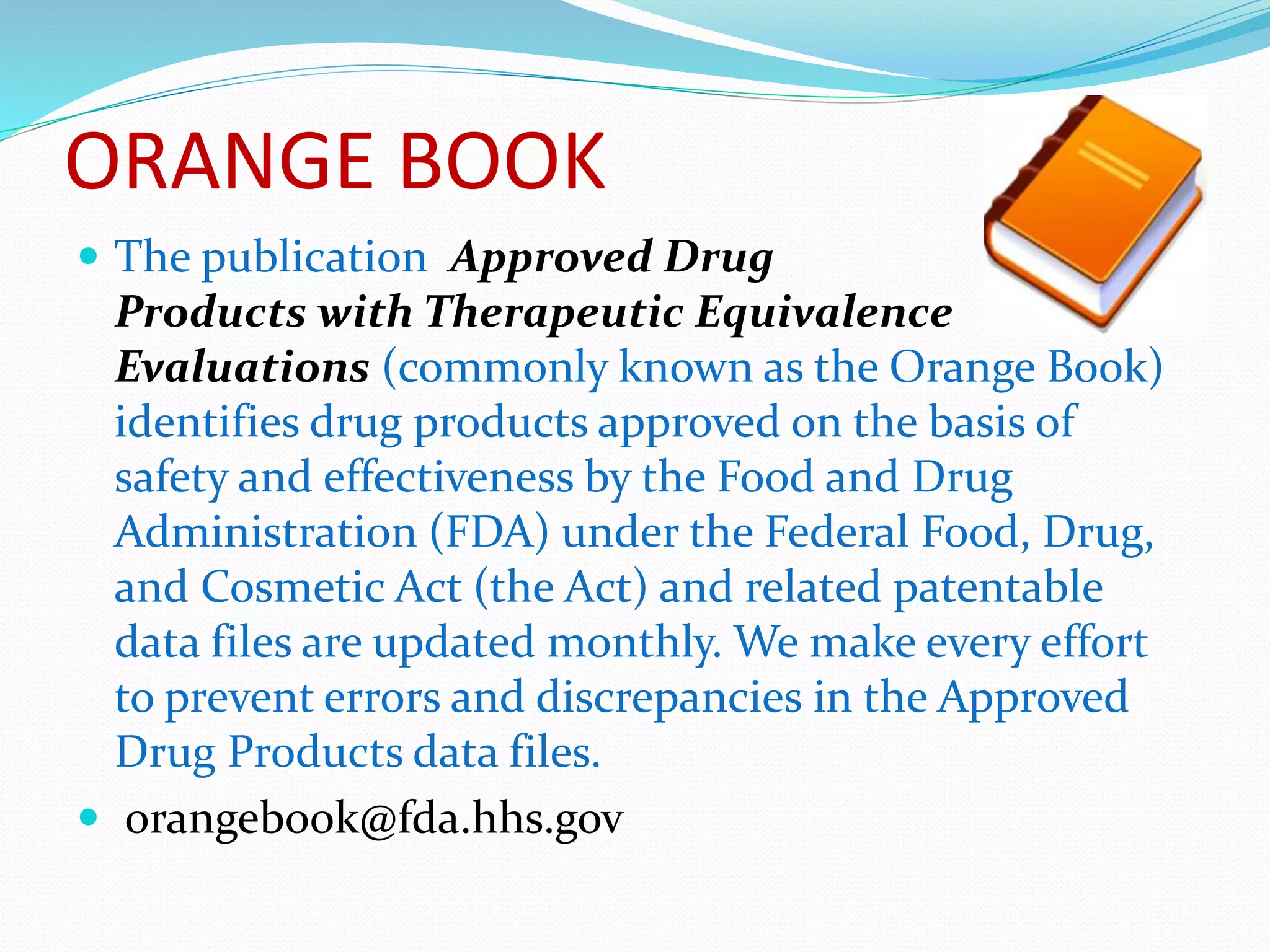 US - FDA Regulatory Agency Overview. | PPTX