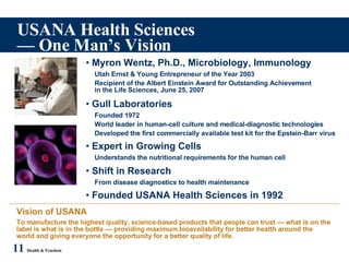 USANA presentation (English) | PPT