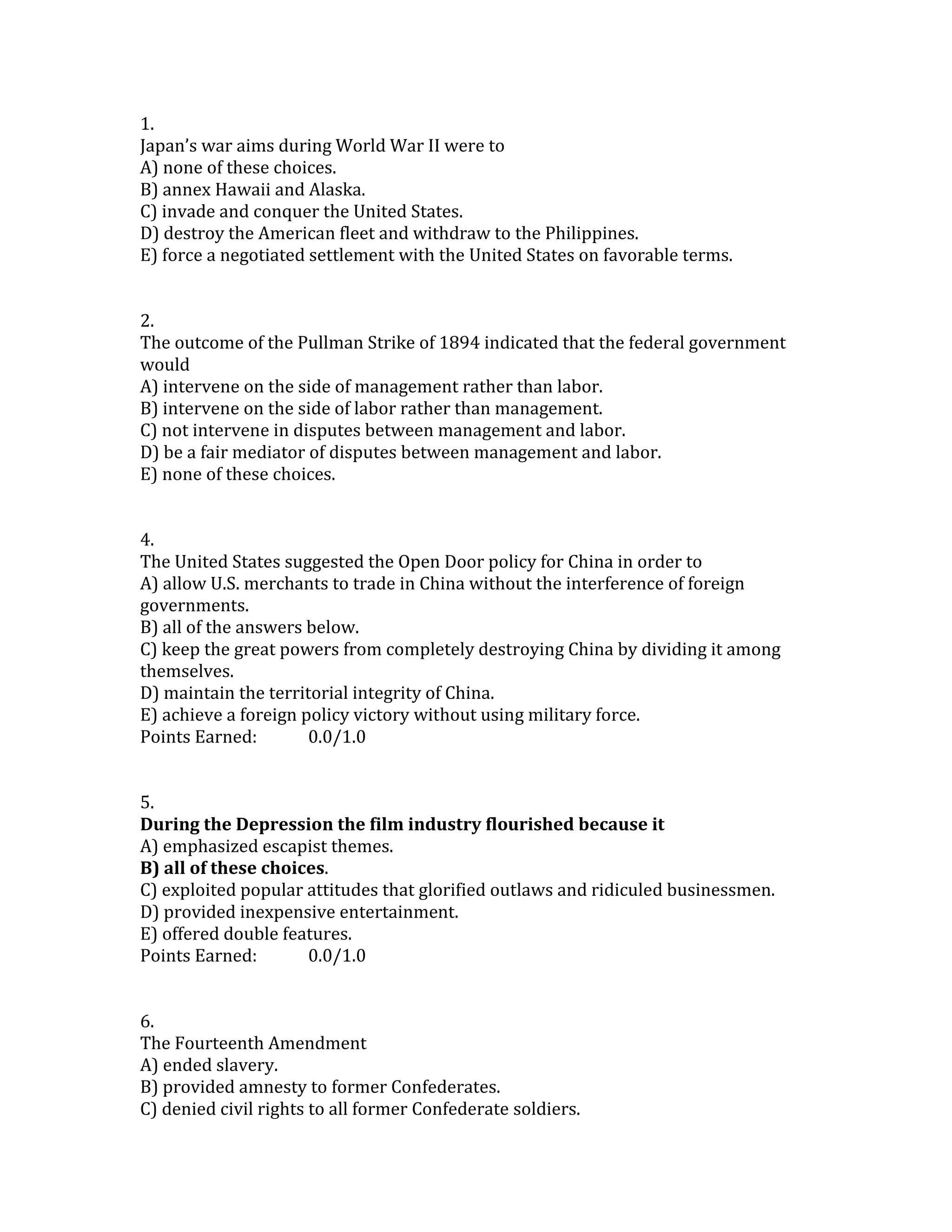 US history | DOCX | North America Travel | Travel Locations