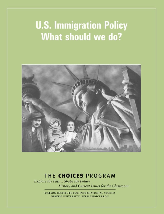 U.S. Immigration Policy: What should we do? | PDF