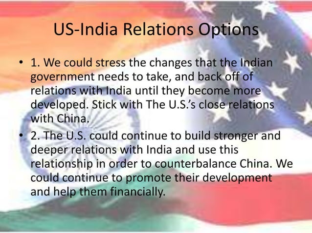 Us India Relations | PPTX